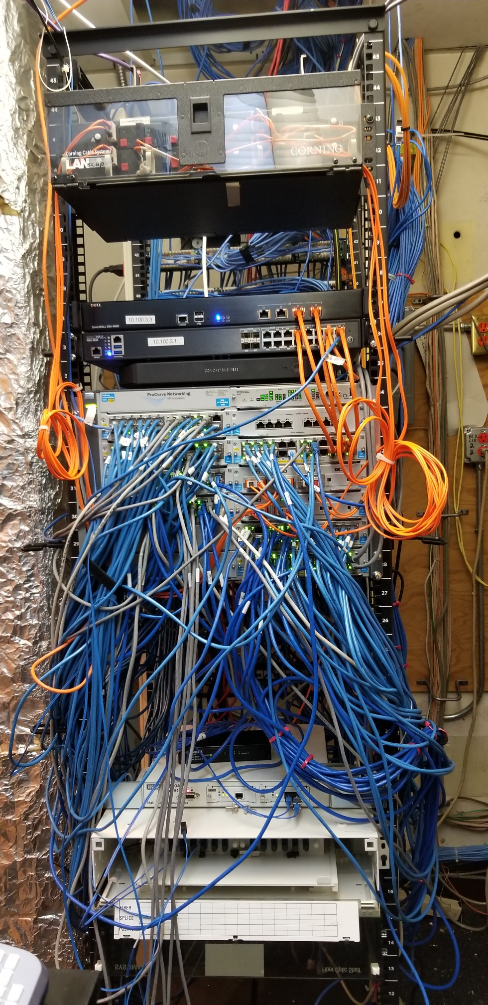 Cable Cleanup | Cabling Organize Installation | Progressive Office Cabling