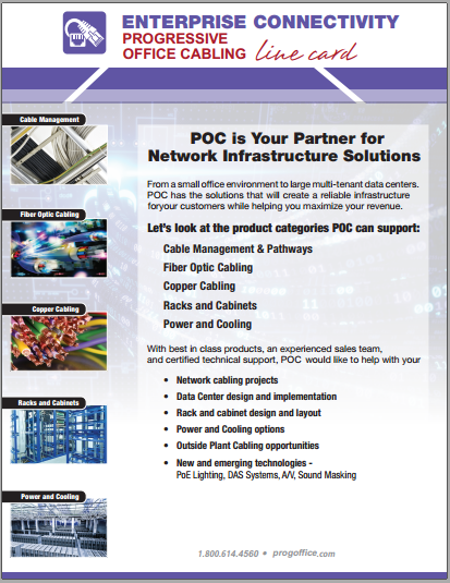 Cable Install DC | Cat6 Network Cabling | Progressive Office Cabling