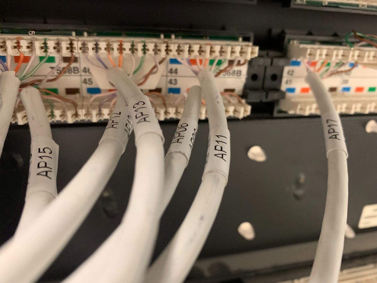 MDF Rack Cable Management | Cabling Company | Los Angeles CA